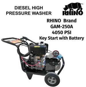 RHINO PRESSURE WASHER DIESEL 4050PSI RHINO – BOLD Industrial