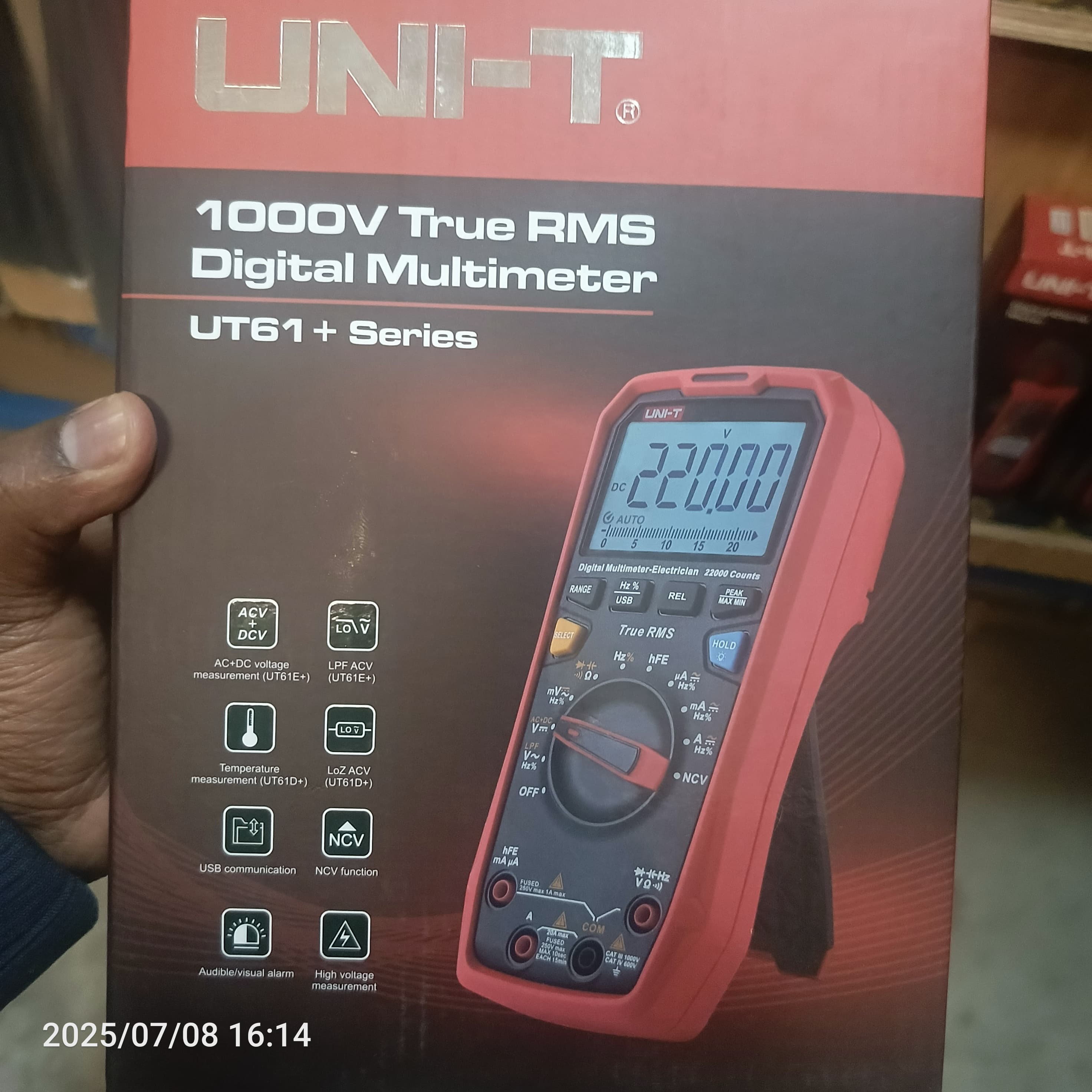 UNI-T UT61D True RMS Digital Multimeter – BOLD Industrial