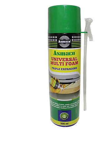 Asmaco polyurethane foam universal multi 750ml – BOLD Industrial