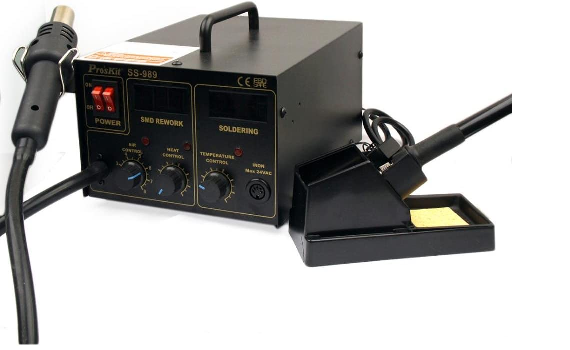Pro'skit SMD Hot Air Rework Station 2IN1 700W SS-989B – BOLD Industrial